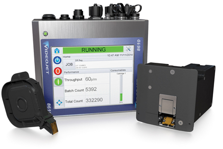 Inkjet de microcaracter Videojet 1650 HR (de Videojet Technologies)