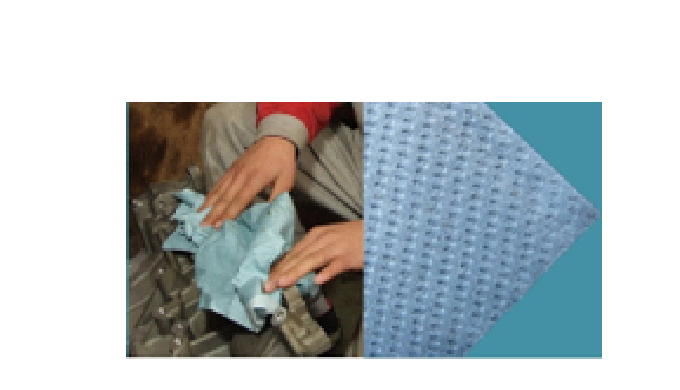 KM Corporation_ cleanroom polyester wiper