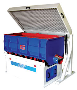 Maskiner för vibrationstrumling (av Trumlingsaktiebolaget)