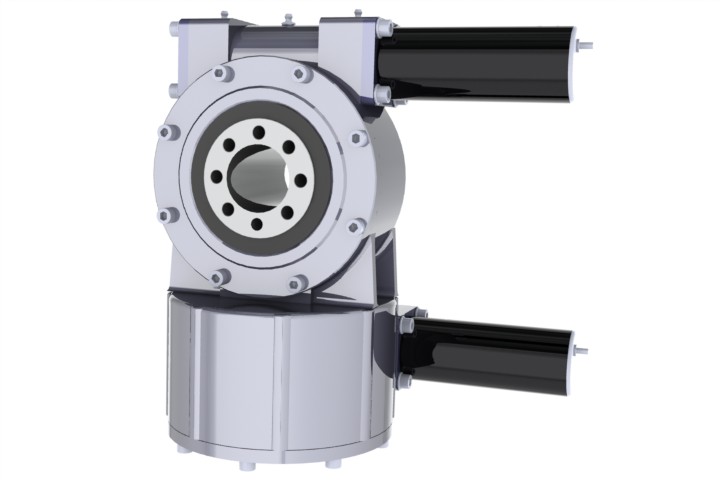 gear reduction slewing drive for dual axis solar system(36inch) (by ...