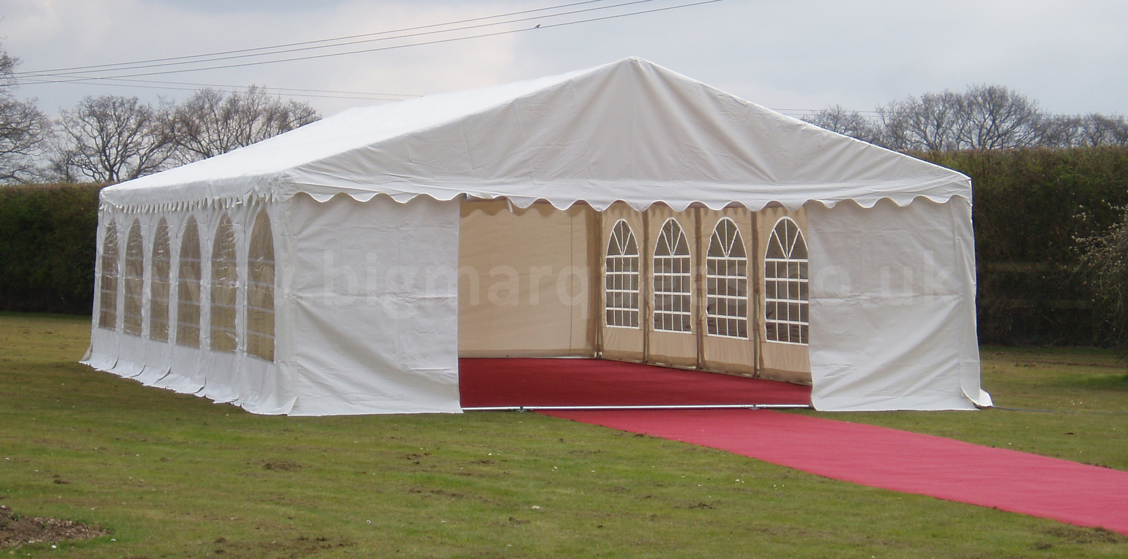 6m x 12m PVC Commercial Wedding Marquee (by The Pingle Academy)