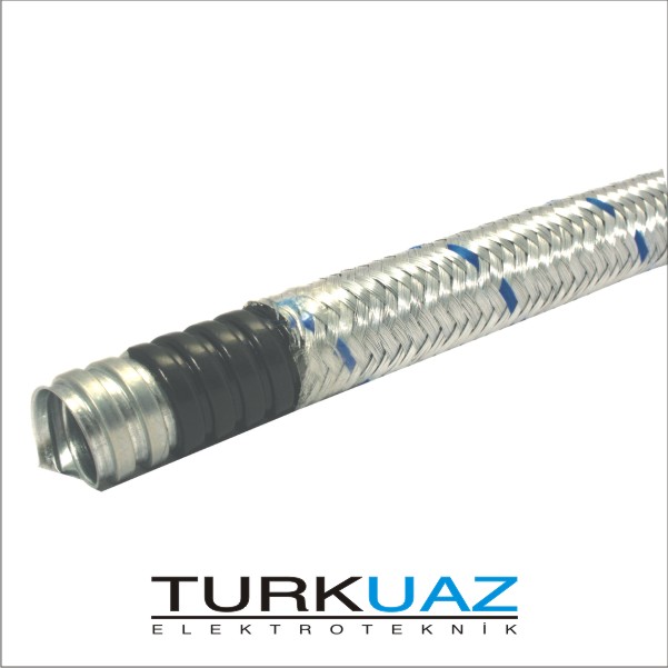 PVC COATED FLEXIBLE STEEL CONDUIT WITH STEEL BRAIDED (by Turkuaz ...