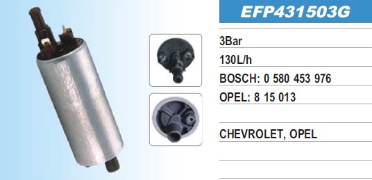 BOSCH 0 580 453 976 FUEL PUMP （出自 浙江汇润电气有限公司）